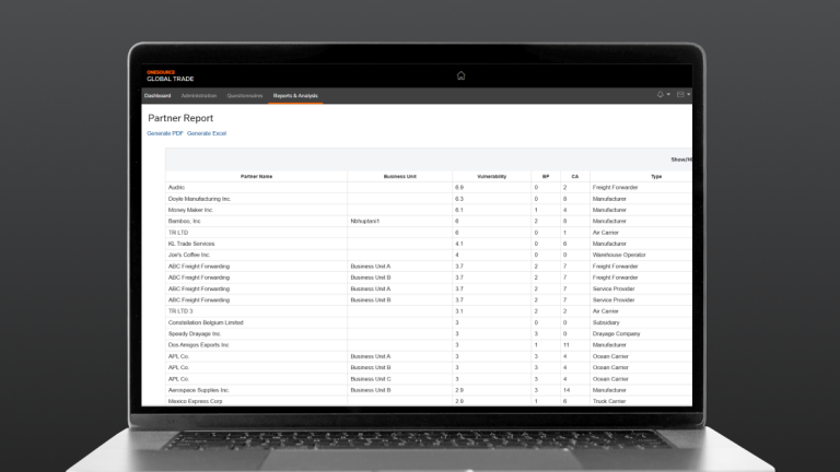 Supply Chain Compliance | ONESOURCE | Singapore | Thomson Reuters